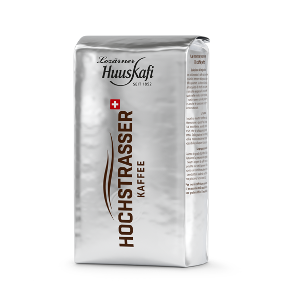 Kaffee geröstet Lozärner Huuskafi - Hochstrasser AG - in Luzern geröstet